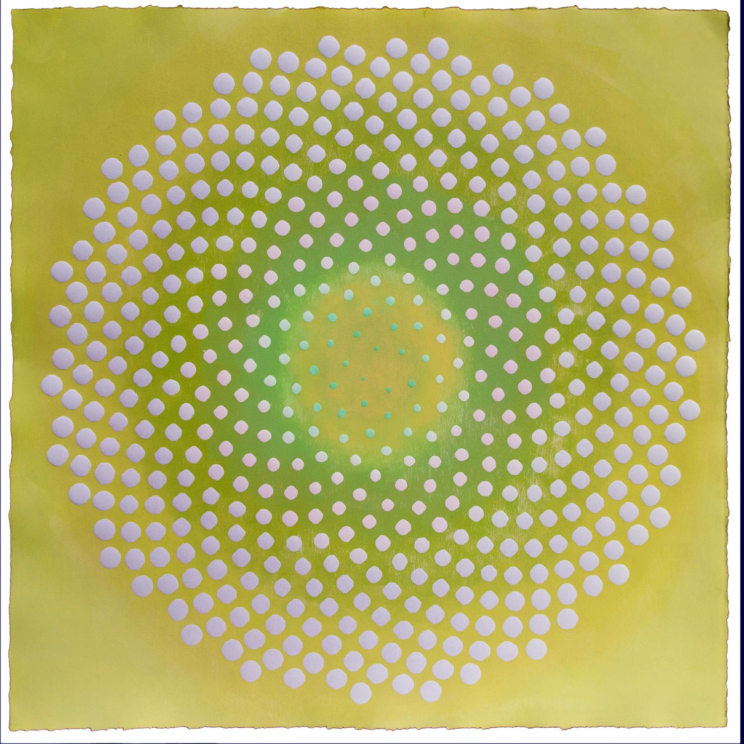 Katherine Warinner - Phyllotaxis 43 by Katherine Warinner Relief Monotype on Paper For Sale at ...