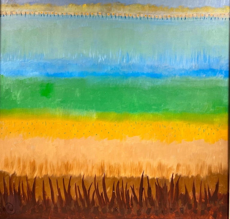 Kathleen Crow - Huge Contemporary British Abstract Landscape Painting ...