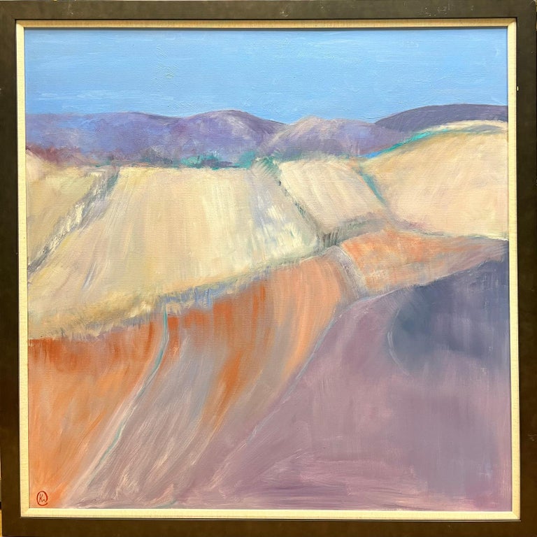 Kathleen Crow - Large British Contemporary Signed Oil Landscape in ...