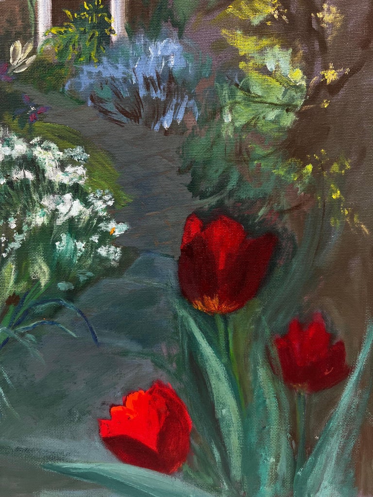 Kathleen Crow - The Red Tulip Path To The Secret Garden, signed ...