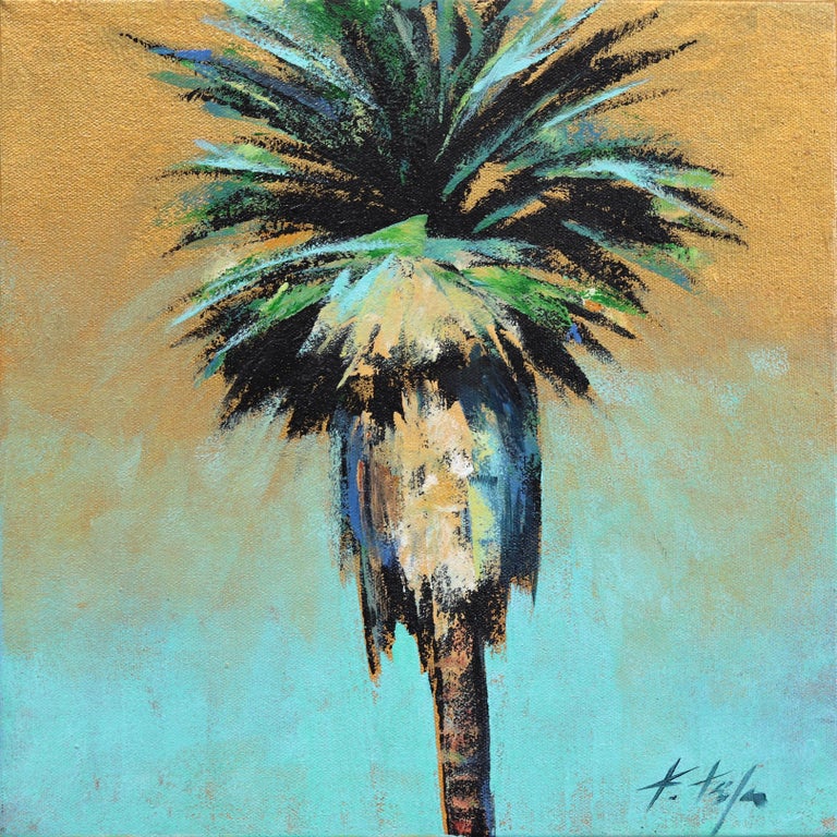 Kathleen Keifer - Yellow Gold Palm For Sale at 1stDibs