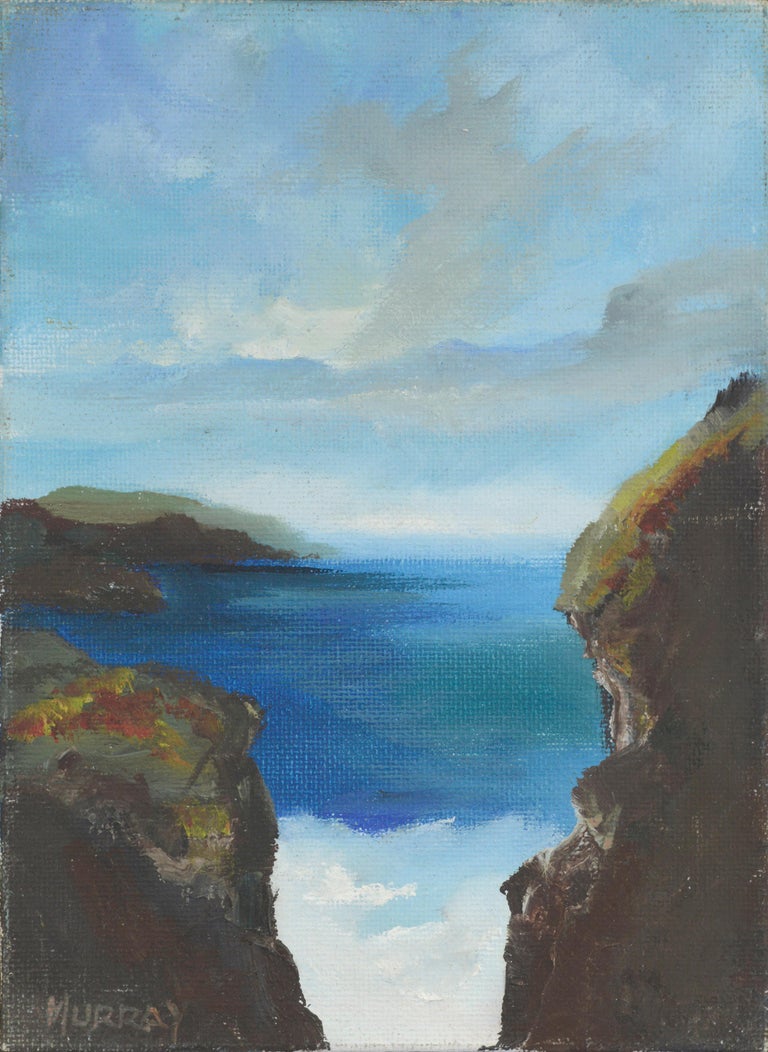 Kathleen Murray - Miniature Seascape #66 "Between a Rock..." For Sale ...