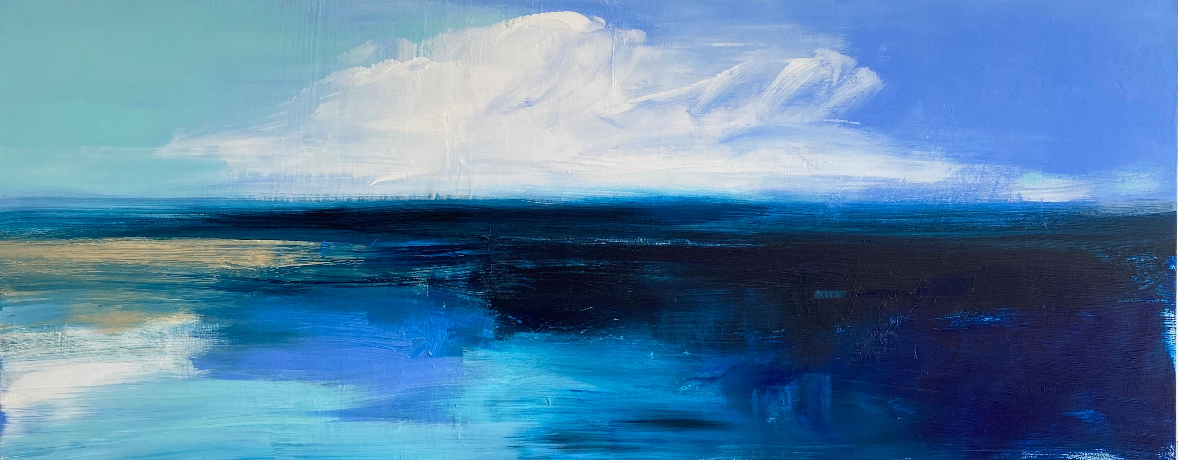 Kathleen Rhee - large scale double panel abstract expressionist ...