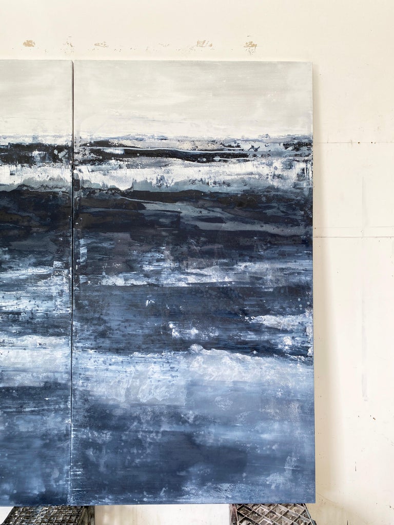 Kathleen Rhee - Dancing in the Moonlight Midnight, Abstract ...