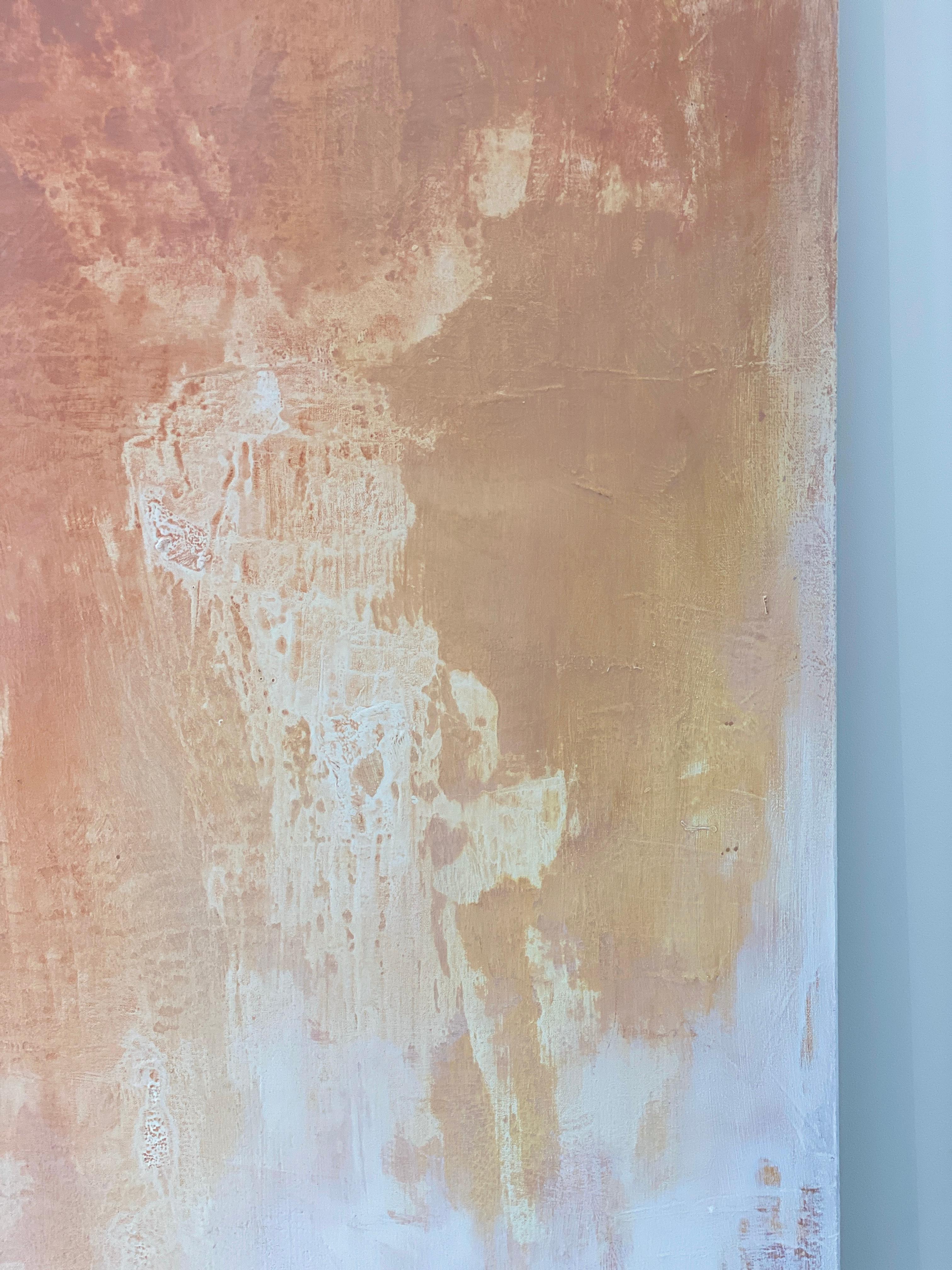 Kathleen Rhee - Quiet Abstract Coral Peace and Quiet Organic Modern ...