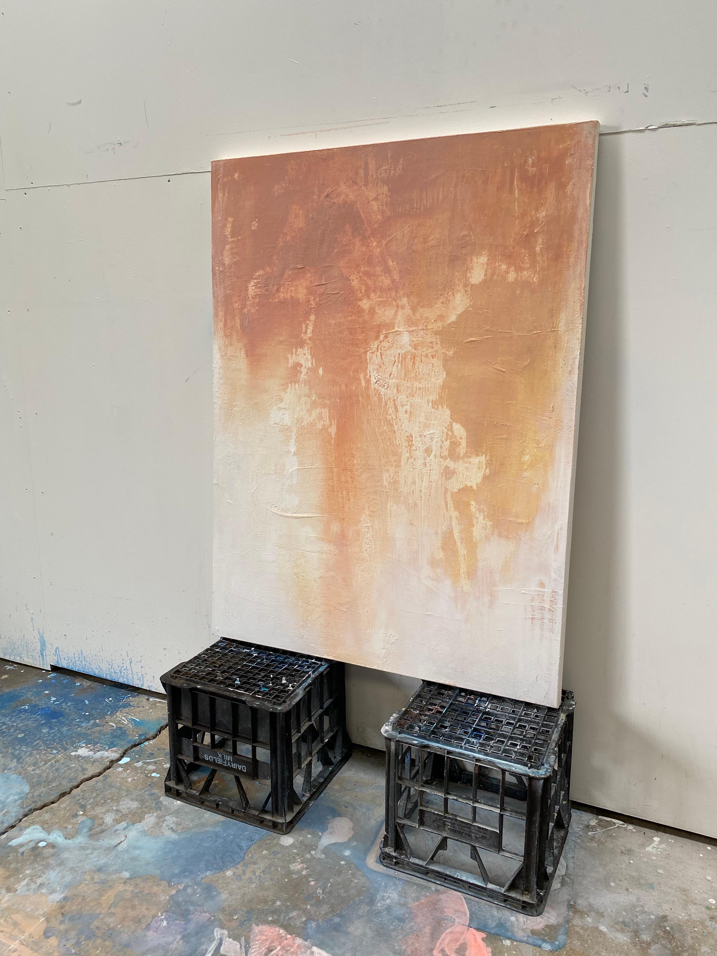 Kathleen Rhee - Quiet Abstract Series Coral For Sale at 1stDibs