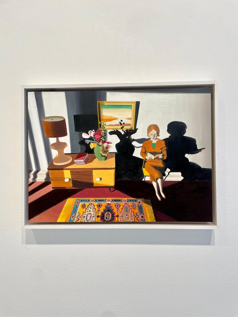 Kathy Osborn - Woman in Brown Dress For Sale at 1stDibs