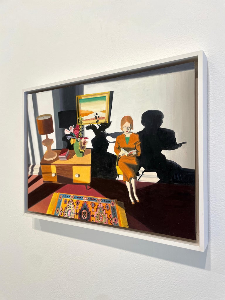 Kathy Osborn - Woman in Brown Dress For Sale at 1stDibs