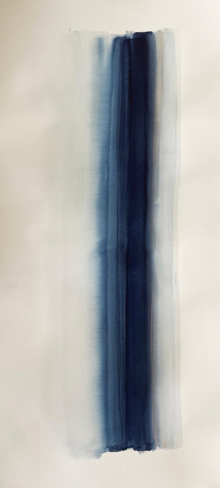 Katie Heffelfinger - Horizon in Navy Ombre For Sale at 1stDibs