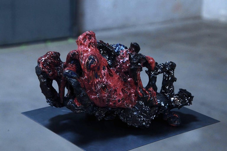 katrina schneider - 'tearing contusio' - ceramic object For Sale at 1stDibs