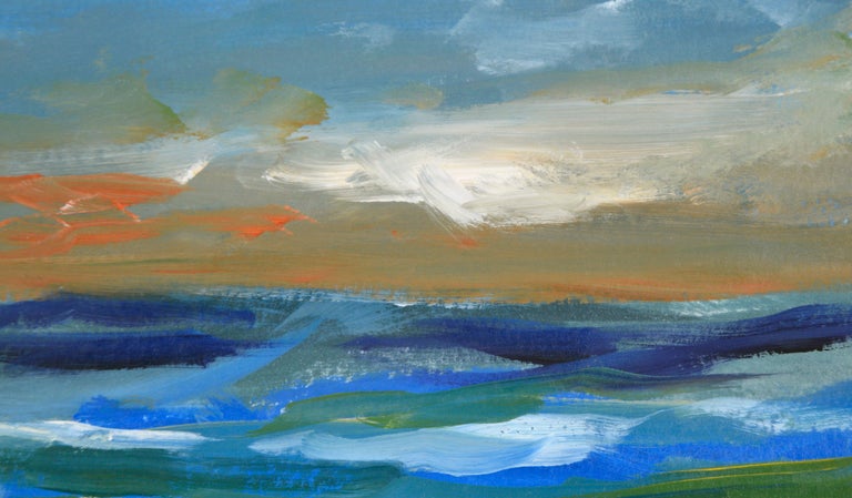 Katy Hawk - "Stormy Morning" Impressionist Seascape at 1stDibs