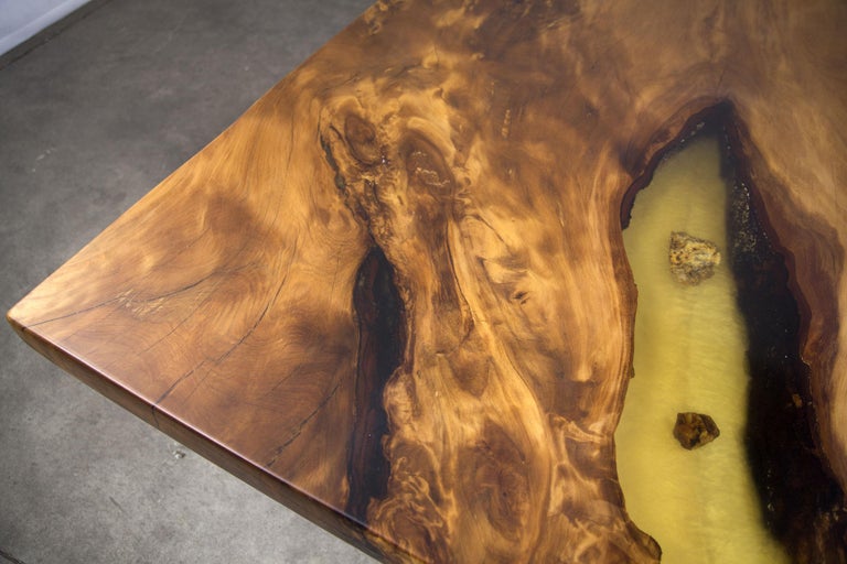 Kauri Coffee Table in Solid Ancient Kauri Wood For Sale at 1stDibs