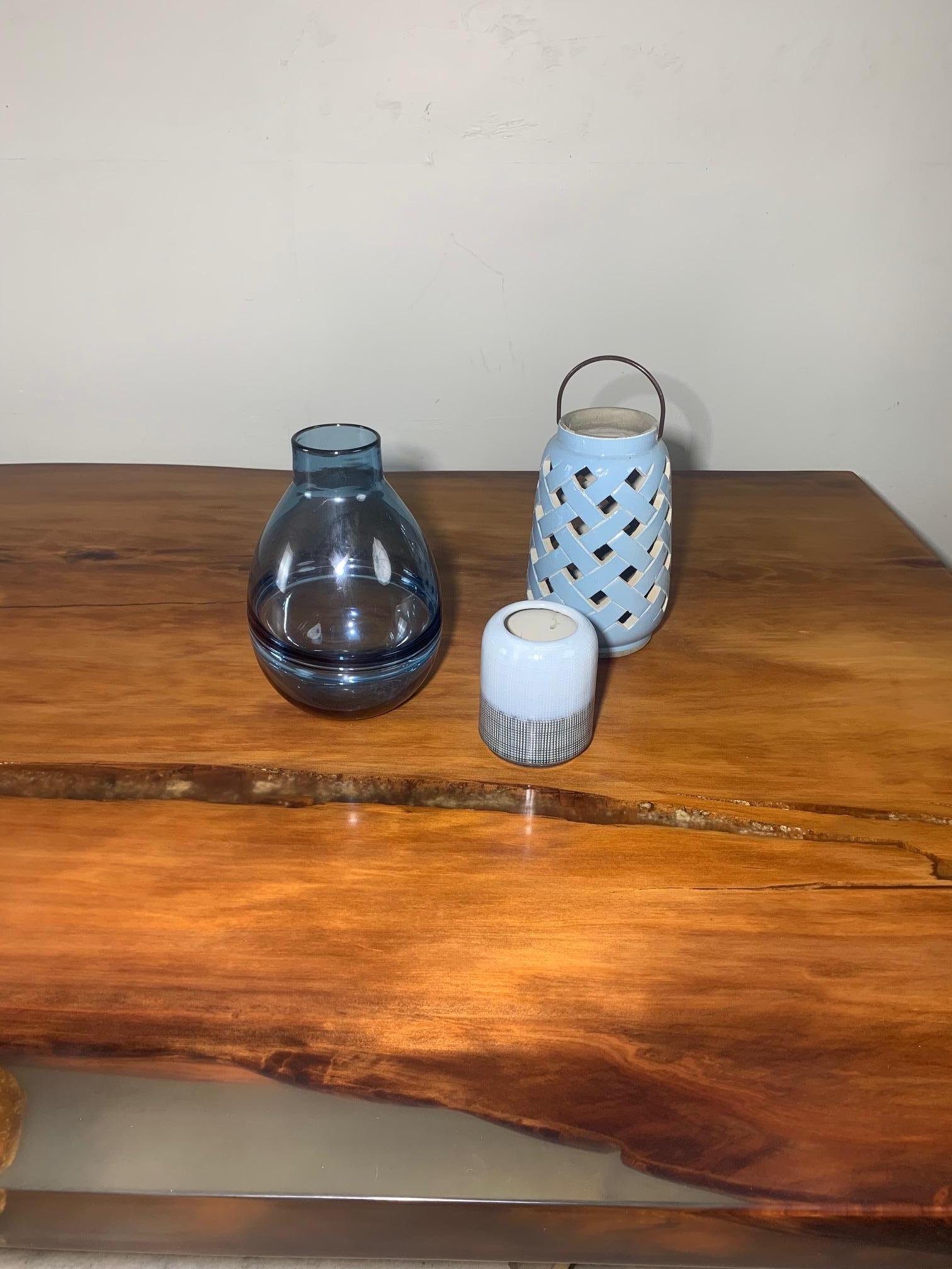 Kauri Dining Table in Solid Ancient Kauri Wood and Amber For Sale at ...
