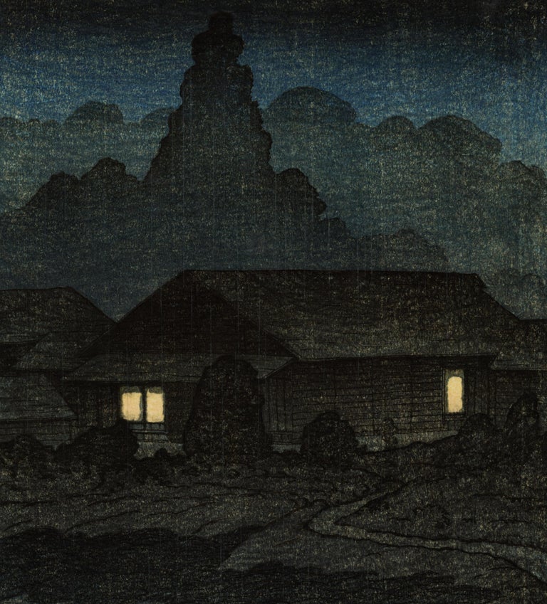 Kawase Hasui - Tsuta Hotsprings in Mutsu Province (Mutsu, Tsuta Onsen ...