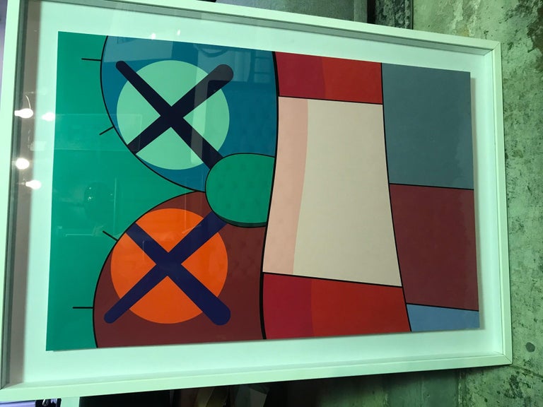 KAWS ‘Brian Donnelly’ Limited Edition Signed Screenprint No Reply ...