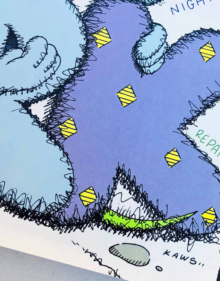 KAWS Cover Art, 2009 at 1stDibs | kaws letters, kaws lettering, kaws ...