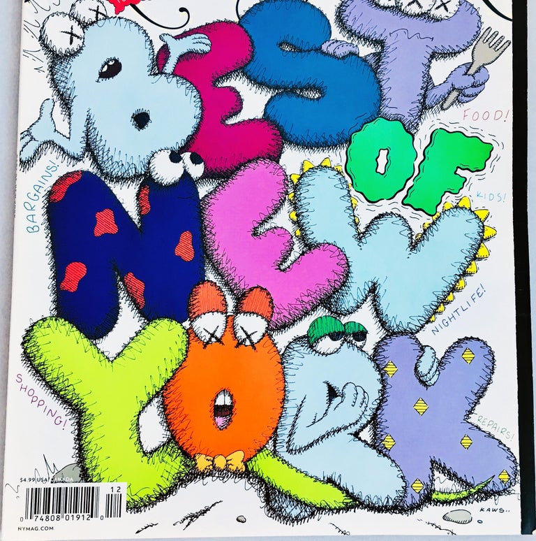 KAWS Cover Art, 2009 at 1stDibs | kaws letters, kaws lettering, kaws ...