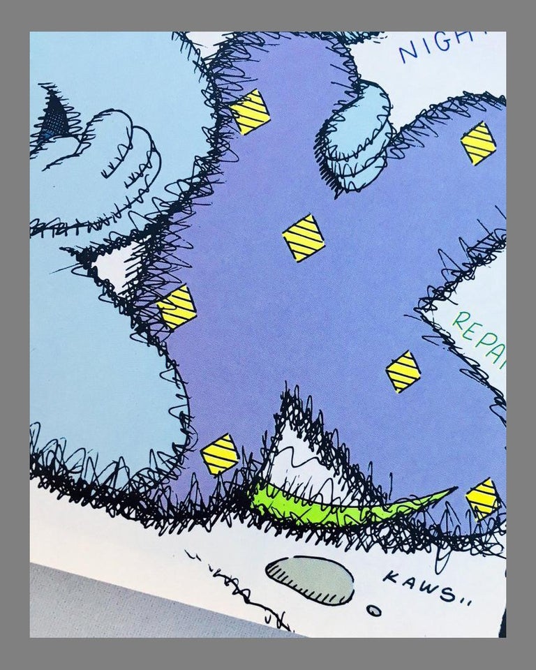 KAWS Cover Art, 2009 at 1stDibs | kaws letters, kaws lettering, kaws ...