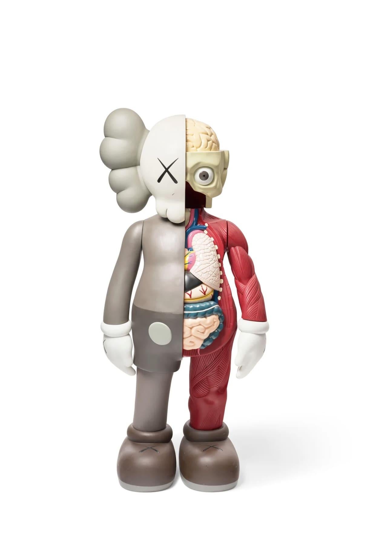 KAWS - Four Foot - Brown Dissected For Sale at 1stDibs