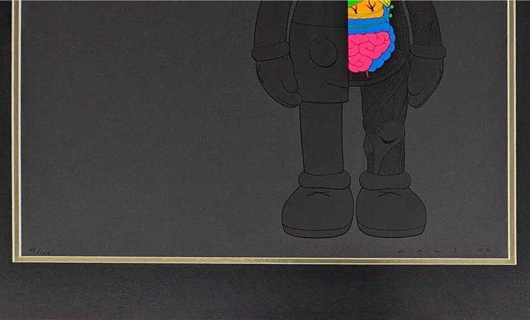 KAWS - DISSECTED COMPANION (BLACK) For Sale at 1stDibs