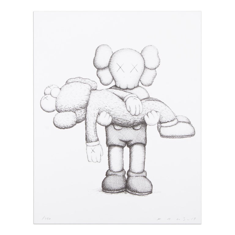 KAWS - KAWS, Gone - Screenprint incl. Limited Edition Catalogue, Signed ...