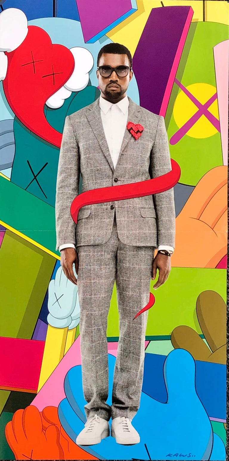 KAWS - KAWS Poster Art 2008 (KAWS Kanye West 808s and Heartbreak) For ...