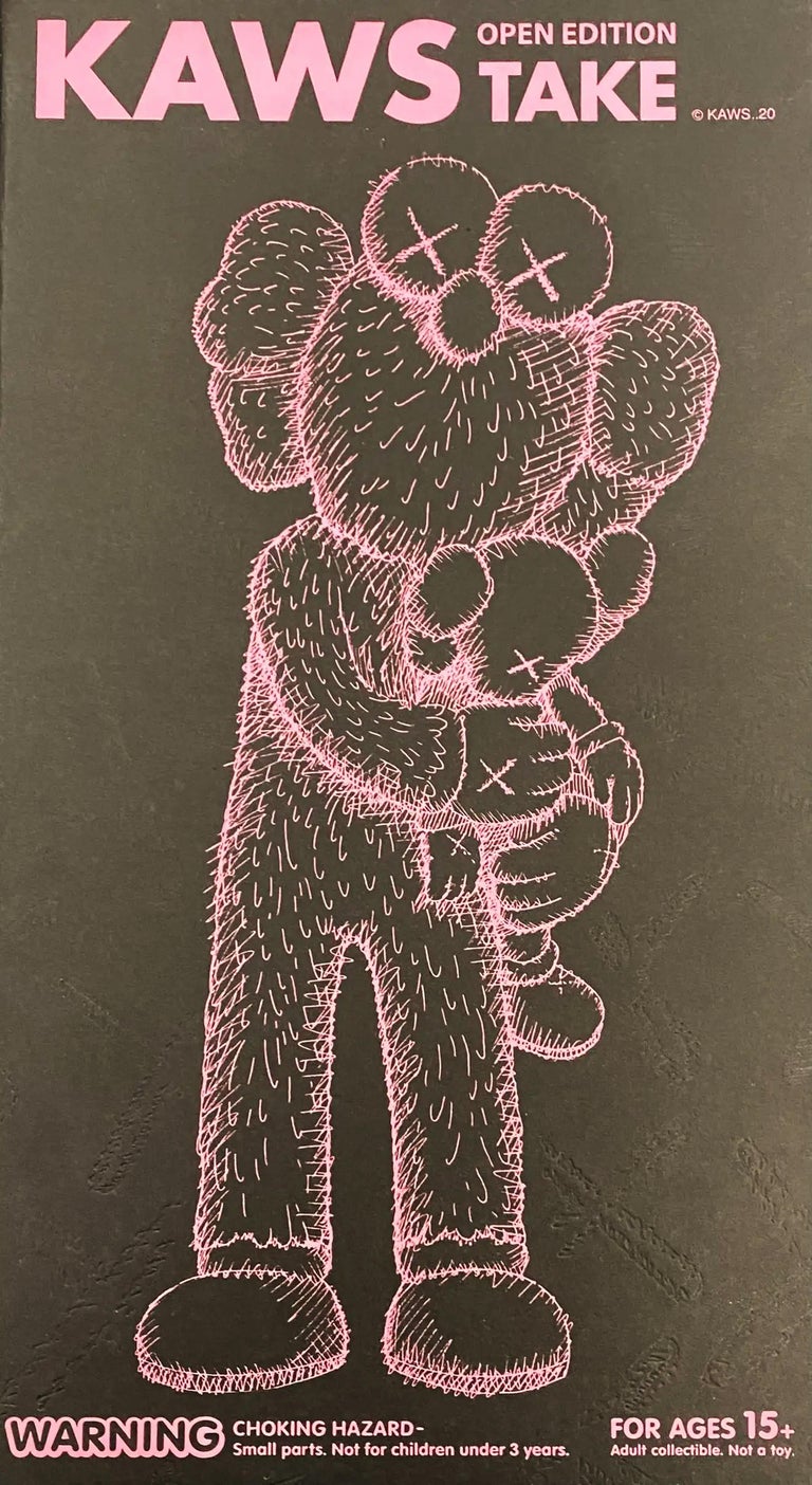 KAWS - KAWS TAKE Companion (black KAWS Take) For Sale at 1stDibs