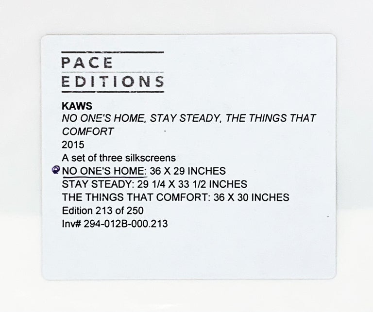 KAWS - No One's Home For Sale at 1stDibs