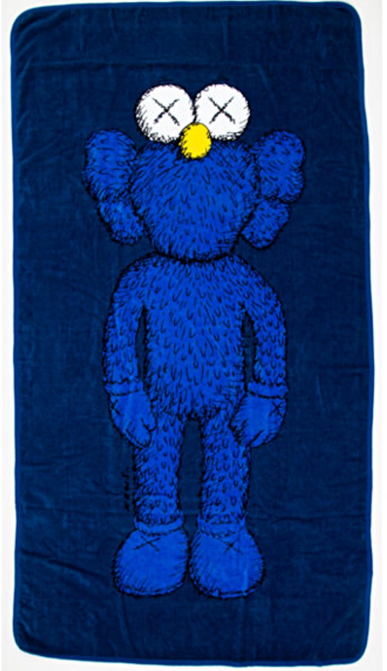 KAWS - Oversized Limited Edition Towel from the Siwilai Store Bangkok ...