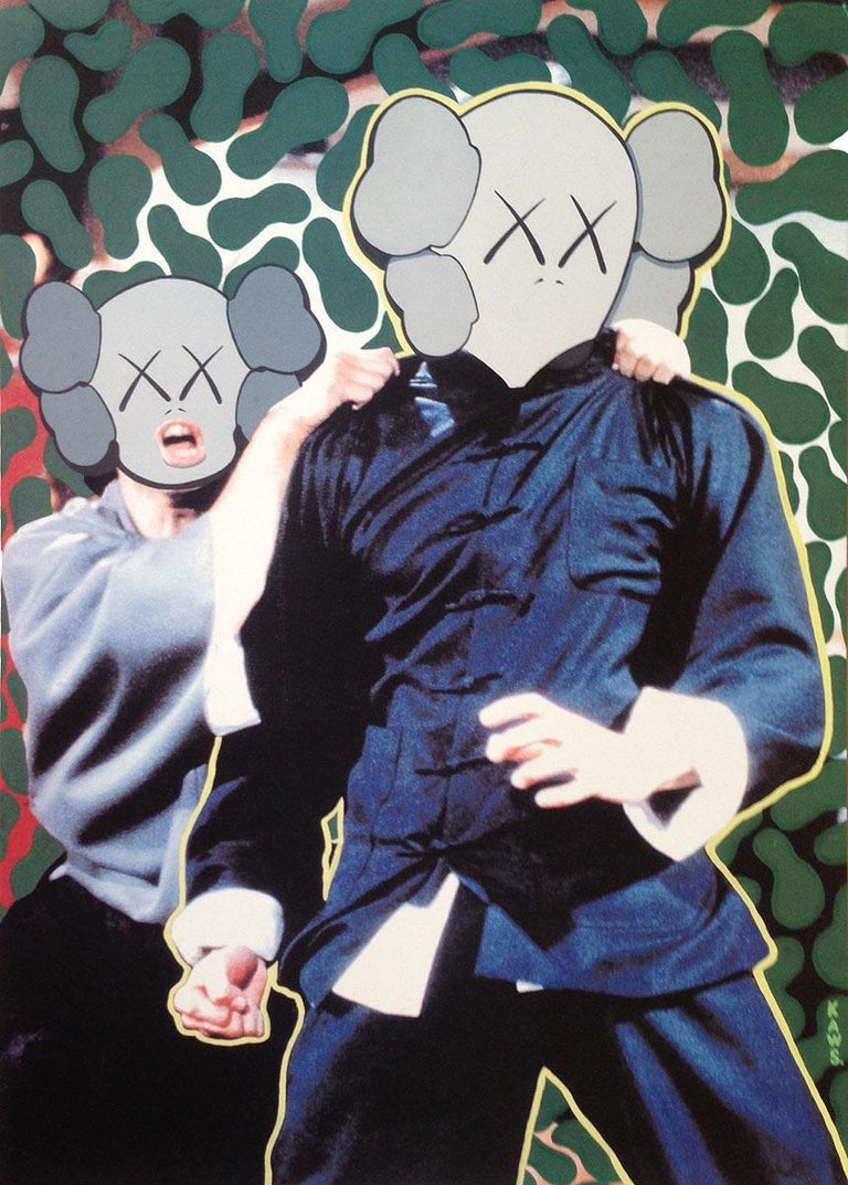 KAWS - Untitled (Couple in Fighting Position) For Sale at 1stDibs