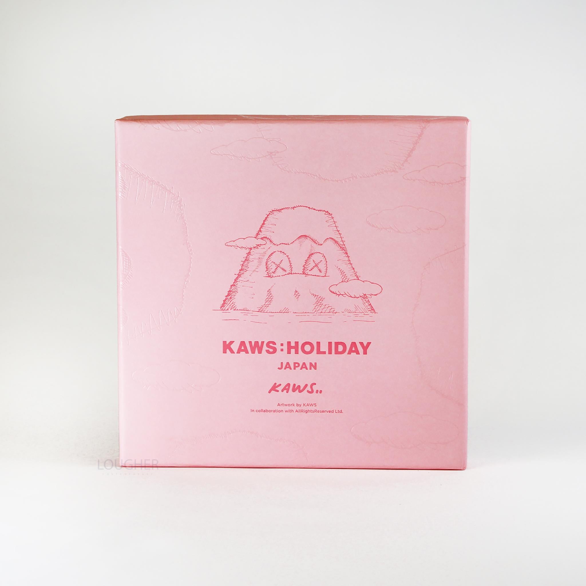 KAWS - Holiday Japan 8" Mount Fuji Plush - Blue and Pink (Set of Two ...
