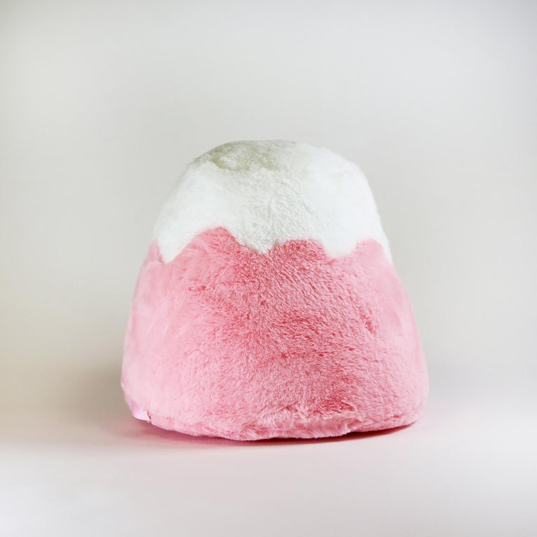 KAWS - Holiday Japan 8" Mount Fuji Plush - Pink For Sale at 1stDibs