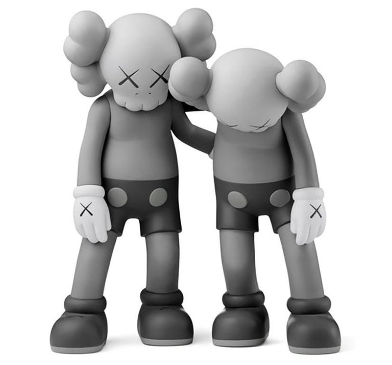 KAWS - KAWS Along The Way Grey (KAWS Companion) at 1stDibs