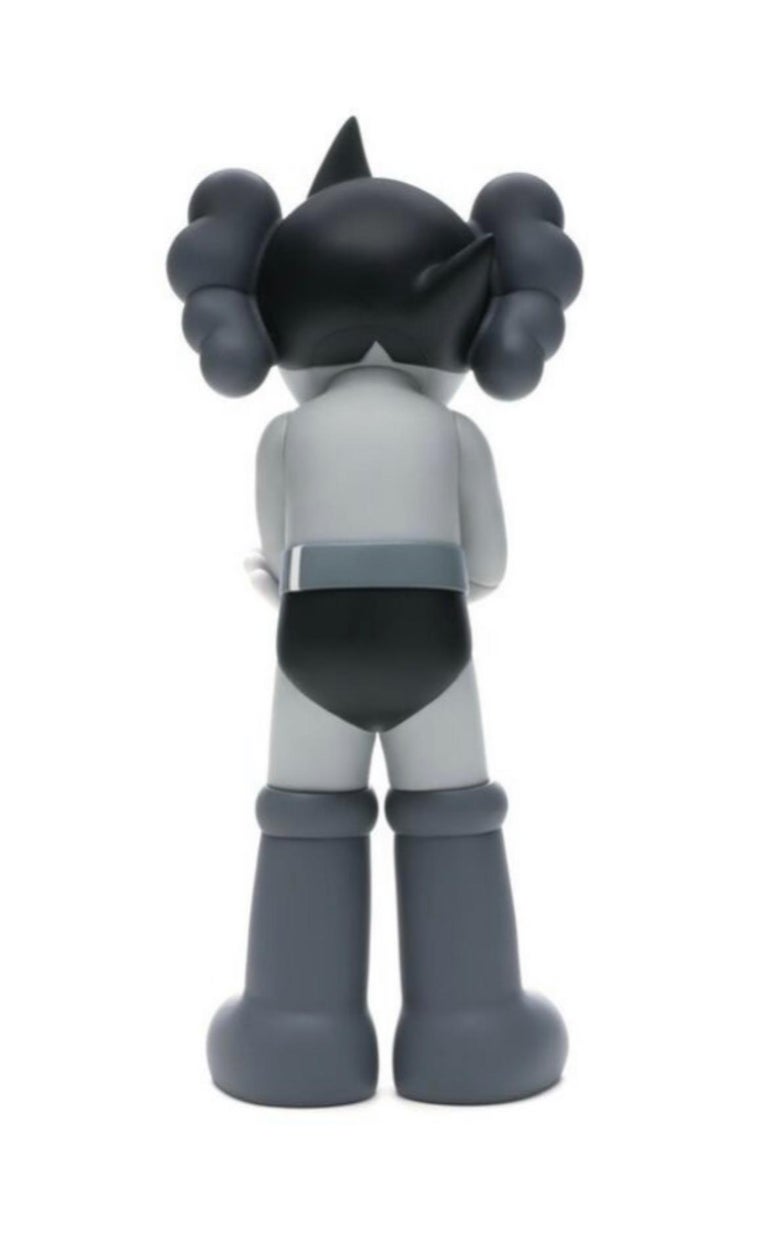 KAWS - KAWS Astro Boy Grey Vinyl Figure For Sale at 1stDibs