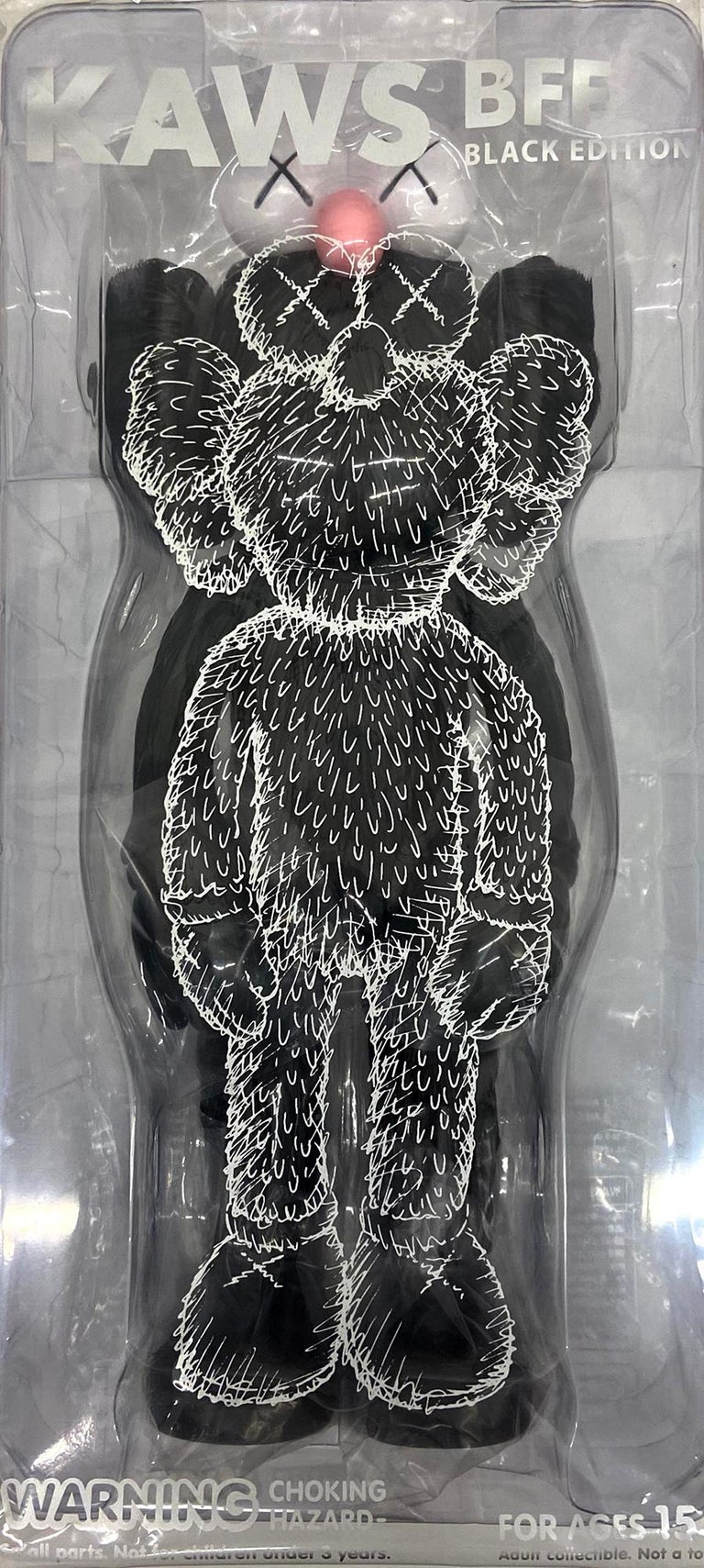 KAWS - KAWS Black BFF Companion (KAWS BFF black) at 1stDibs