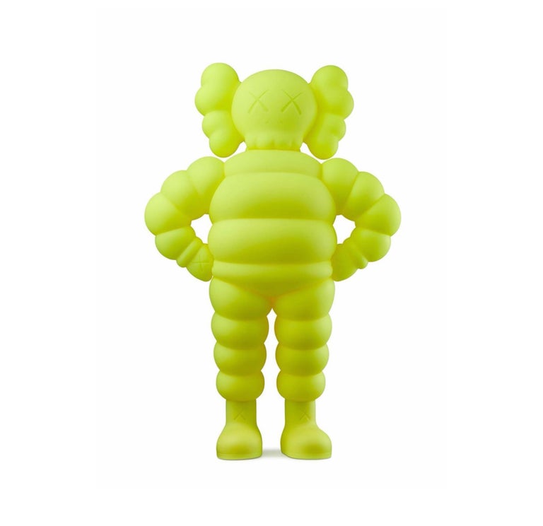 KAWS - KAWS Chum Vinyl Figure (20th Anniversary) Yellow For Sale at 1stDibs