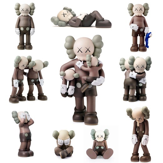 KAWS - KAWS: Clean Slate (Black) - Design Vinyl Sculpture. Modern, Pop ...