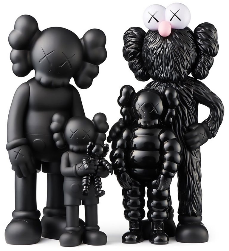 KAWS - KAWS FAMILY (black KAWS Family companion) at 1stDibs | kaws ...