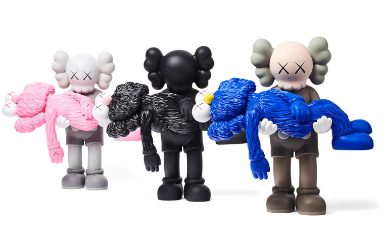 KAWS - KAWS GONE complete set of 3 (KAWS gone companions) For Sale at ...