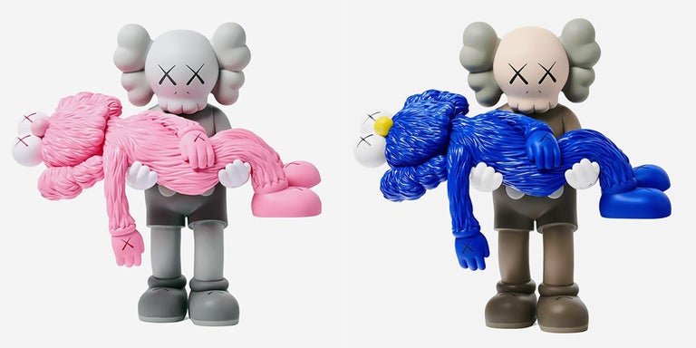 KAWS - KAWS GONE set of 2 (KAWS companion) at 1stDibs