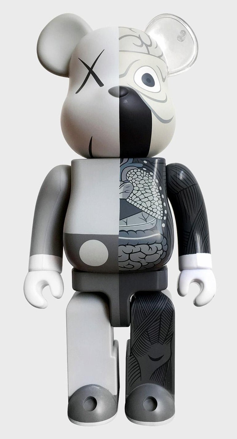 KAWS - KAWS Dissected Bearbrick 400% Companion (KAWS grey dissected ...