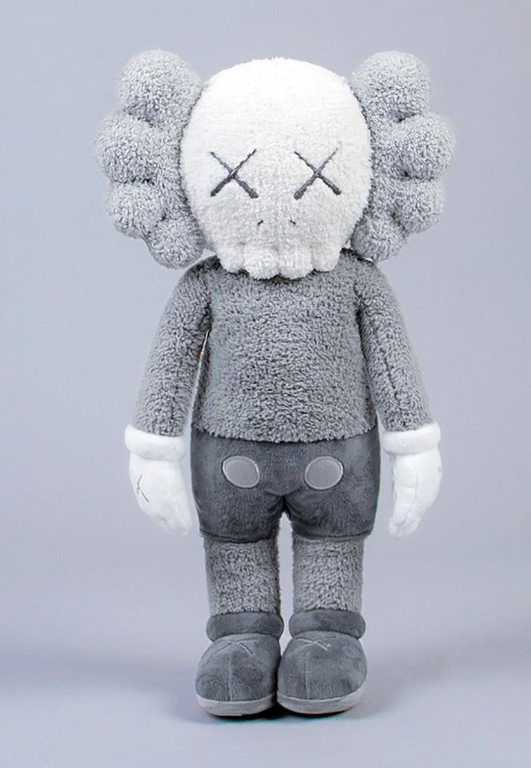 KAWS - KAWS Holiday Companion plush (KAWS plush grey) at 1stDibs