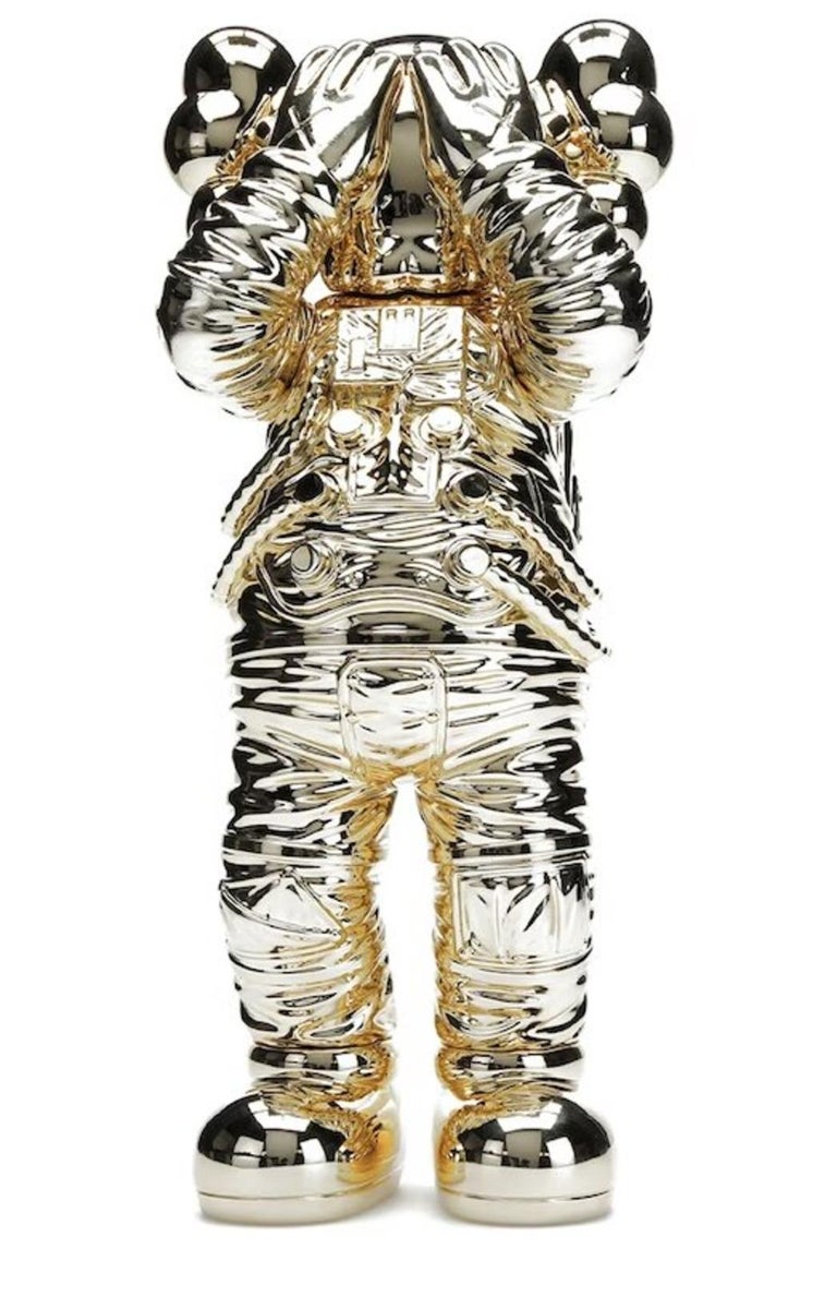 KAWS - KAWS Holiday Space Figure (Gold) For Sale at 1stDibs