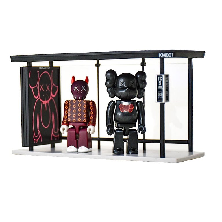KAWS - KAWS Kubrick Bus Stop Set 1 (KM001) For Sale at 1stDibs