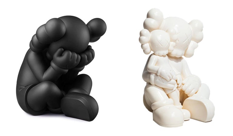 KAWS SEPARATED KAWS Changbai (KAWS companion set of 2 works) - Great ...