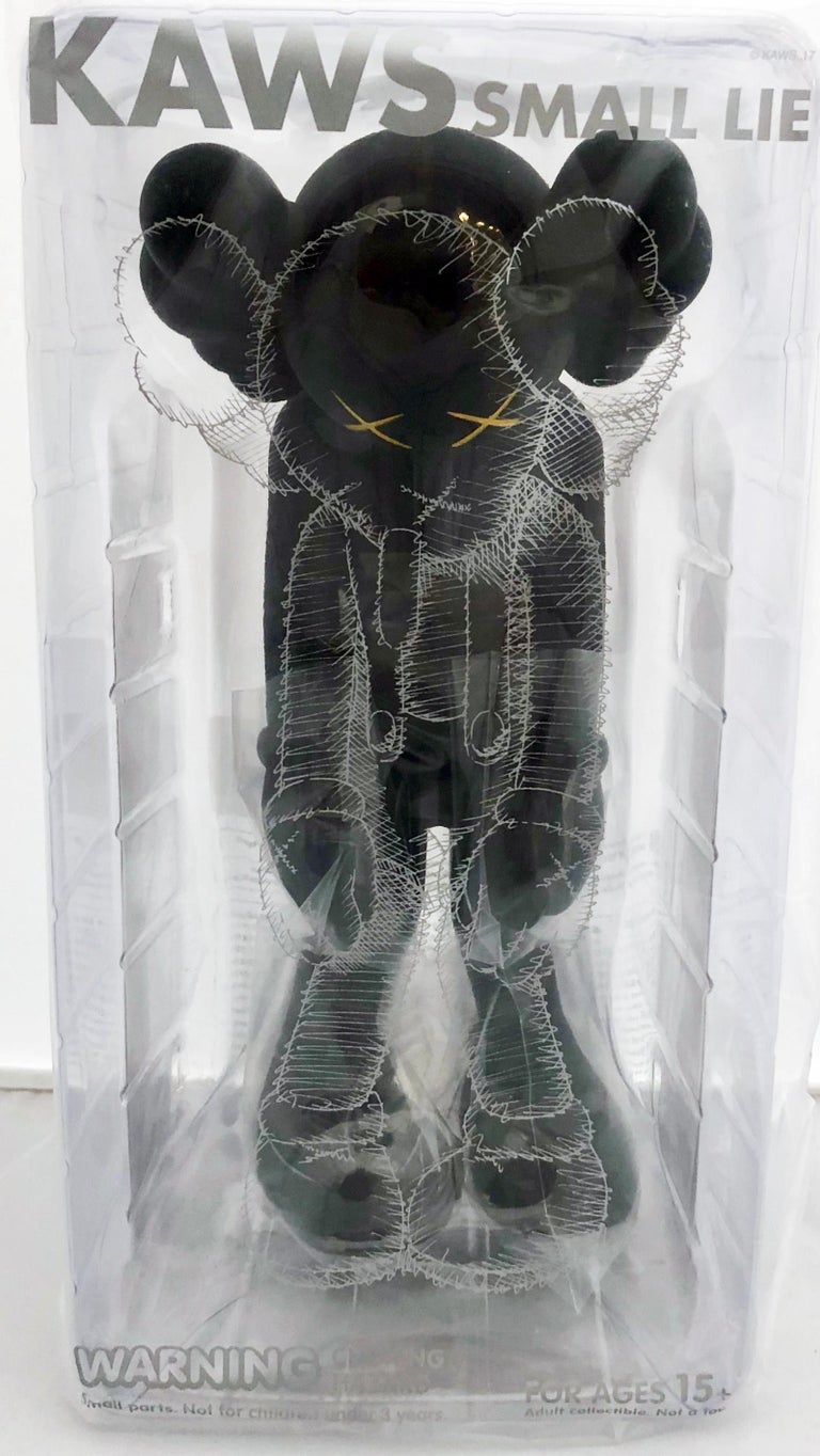 KAWS - KAWS Small Lie Black (KAWS Small Lie Companion) at 1stDibs