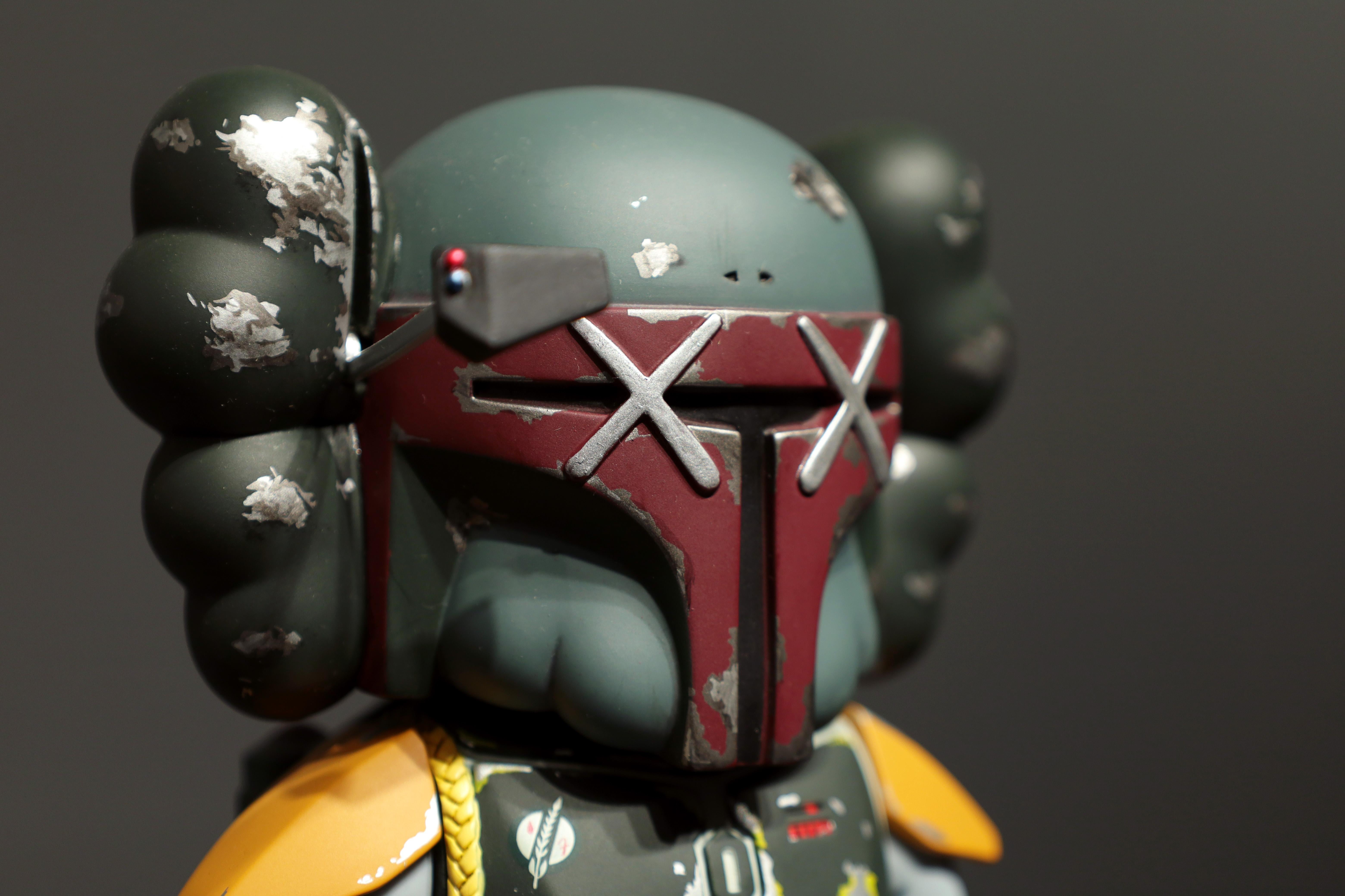 KAWS - KAWS 'STAR WARS BOBA FETT' Vinyl Painted Figure, 2013 For Sale ...