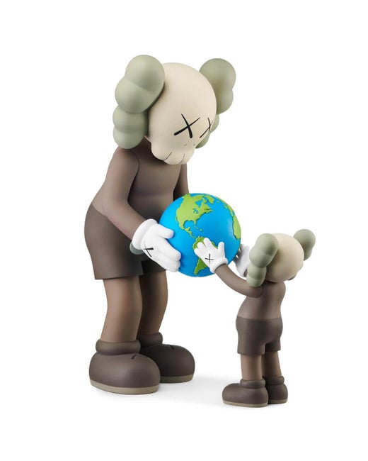 KAWS - Green Companion Skeleton For Sale at 1stDibs