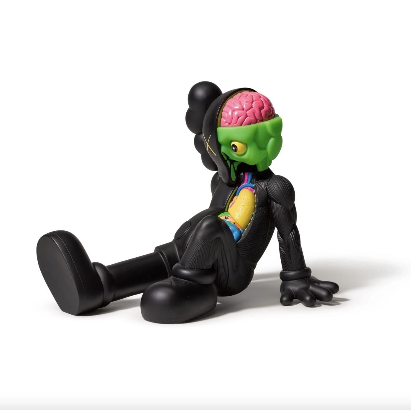 KAWS - KAWS: BFF (Black) - Original Vinyl Sculpture, Street art, Pop ...