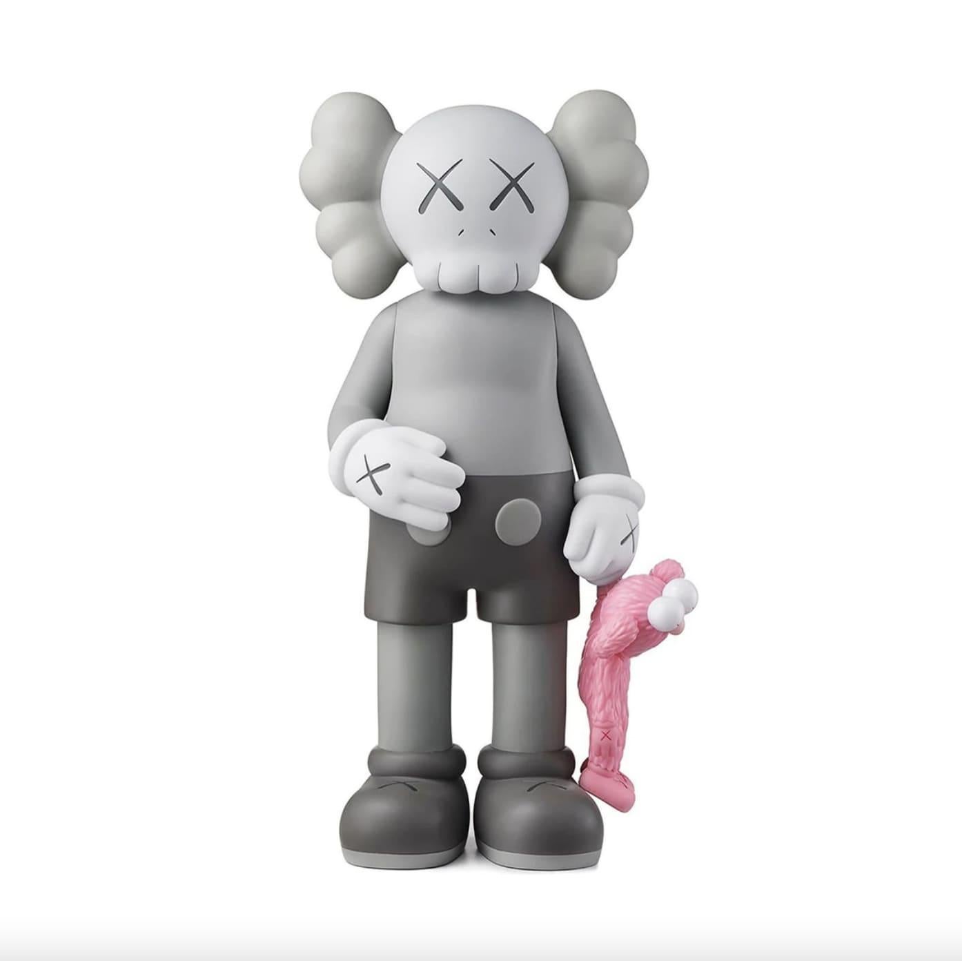 KAWS - KAWS: Clean Slate (Grey) - Design Vinyl Sculpture. Modern, Pop ...